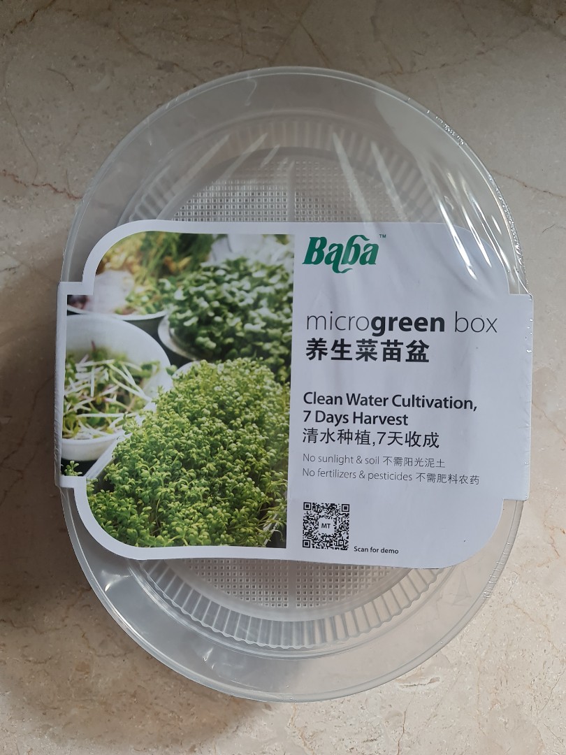 MicroGreen Box, Furniture & Home Living, Gardening, Plants & Seeds on ...