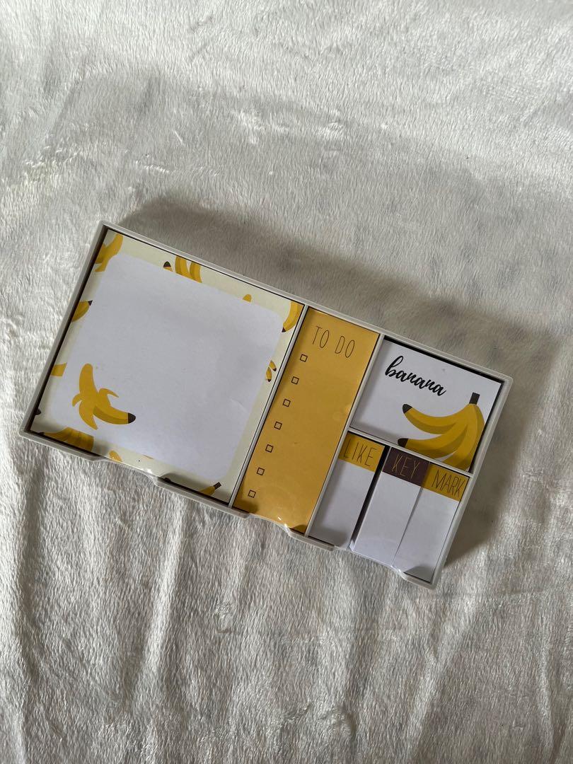 Miniso Fruit Series Sticky Notes Box Set, Hobbies & Toys, Stationary ...