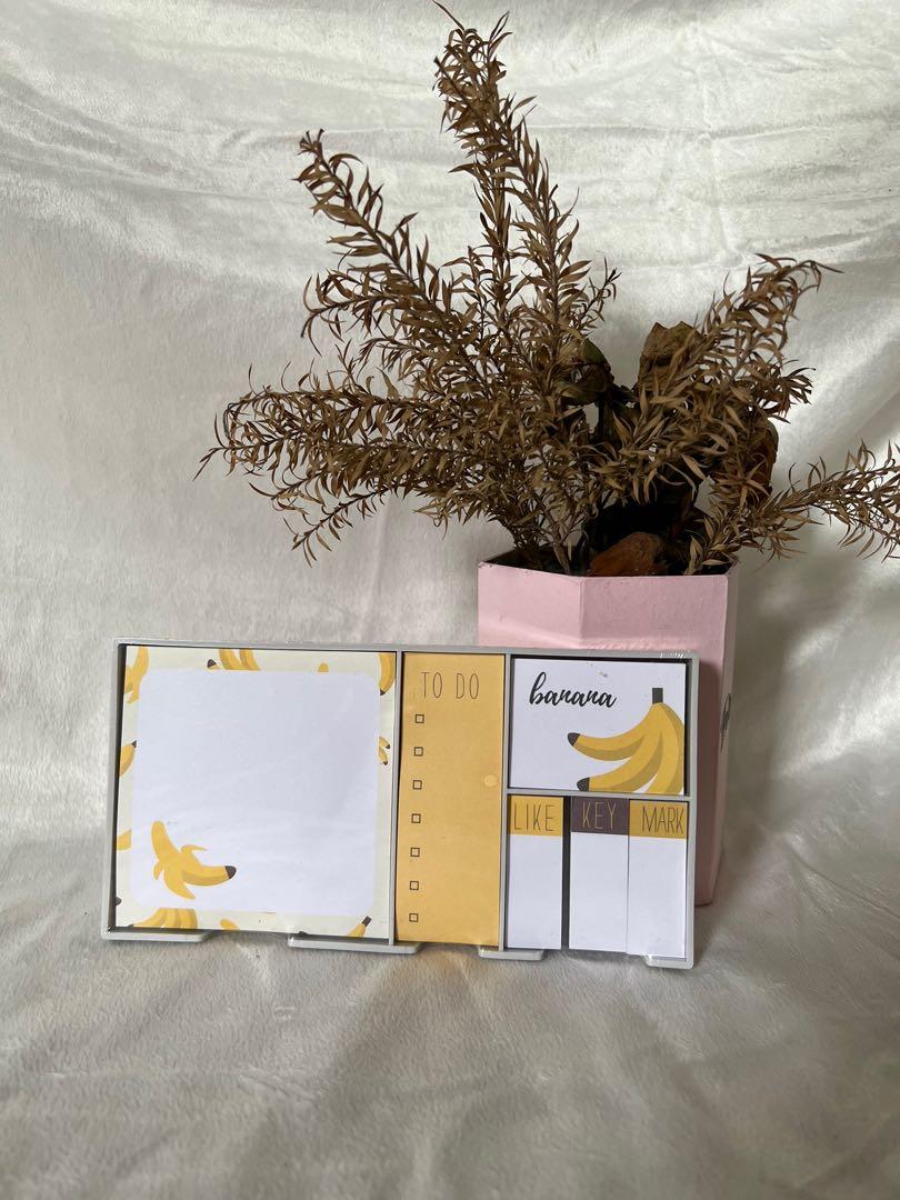 Miniso Fruit Series Sticky Notes Box Set, Hobbies & Toys, Stationary ...