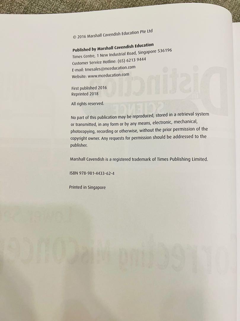 Sec 1 and Sec 2 Science Assessment Book with Notes / Lower Secondary ...