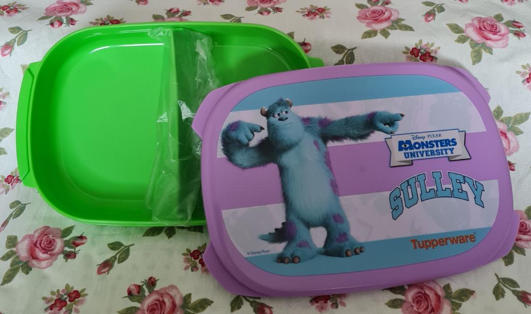 Tupperware Monster Inc. Lunch Box, Furniture & Home Living, Kitchenware ...