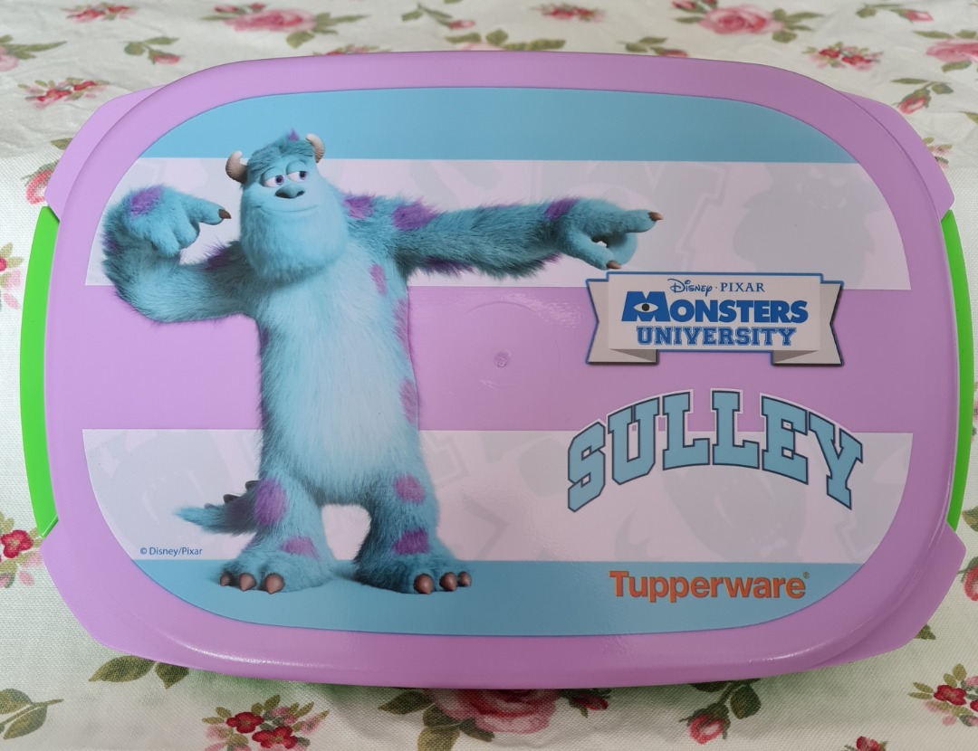 Tupperware Monster Inc. Lunch Box, Furniture & Home Living, Kitchenware ...