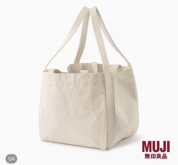 Muji canvas bag, Women's Fashion, Bags & Wallets, Tote Bags on Carousell