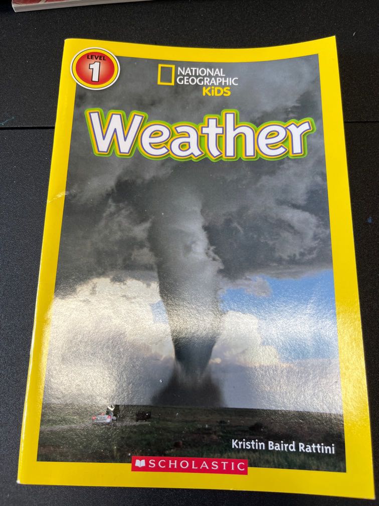 National Geographic Kids- Weather, 興趣及遊戲, 書本 & 文具, 補充練習 - Carousell