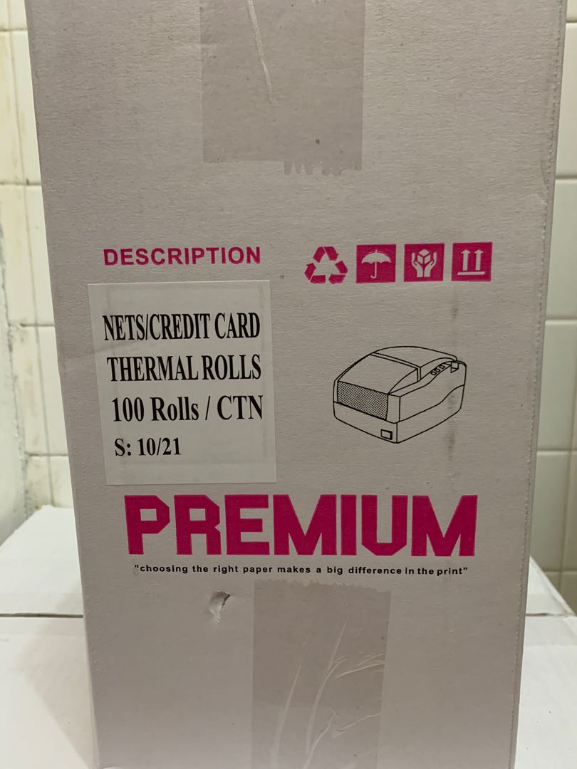 Nets Thermal Rolls, Hobbies & Toys, Stationery & Craft, Stationery ...