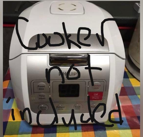 NEW Inner pot of a Philips rice cooker, TV & Home Appliances, Kitchen ...