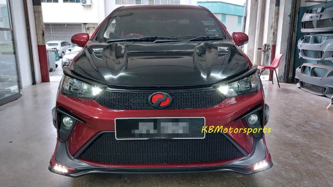 New Perodua Bezza Bodykit With Day Light, Auto Accessories on Carousell