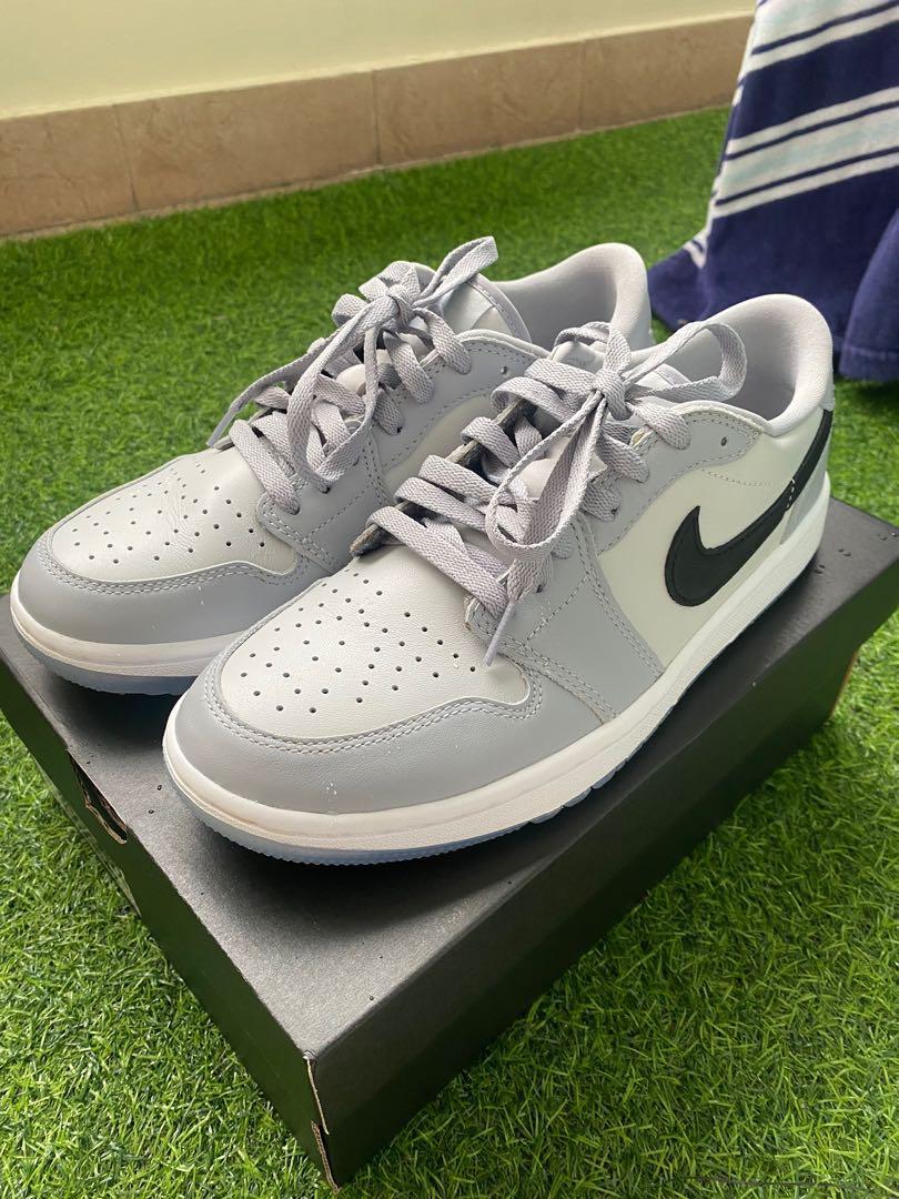 35％割引グレイ系【在庫有】 【26.5cm】Nike AJ 1 Low Golf Wolf Grey シューズ(男性用) ゴルフグレイ系-OTA.ON.ARENA.NE.JP