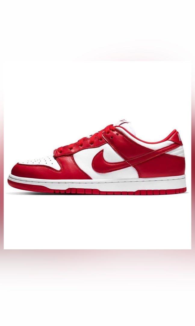 Nike dunk university red St. John dunk, Women's Fashion, Footwear ...