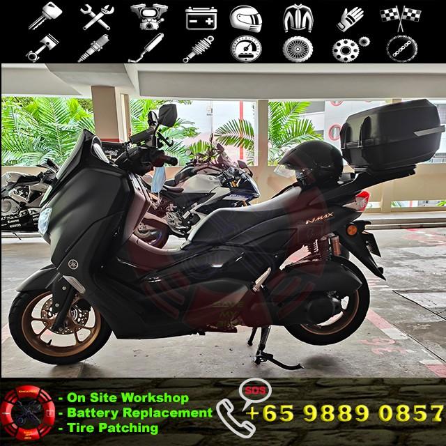 Nmax Yamaha Battery Replacement, Motorcycles, Motorcycle Accessories on ...