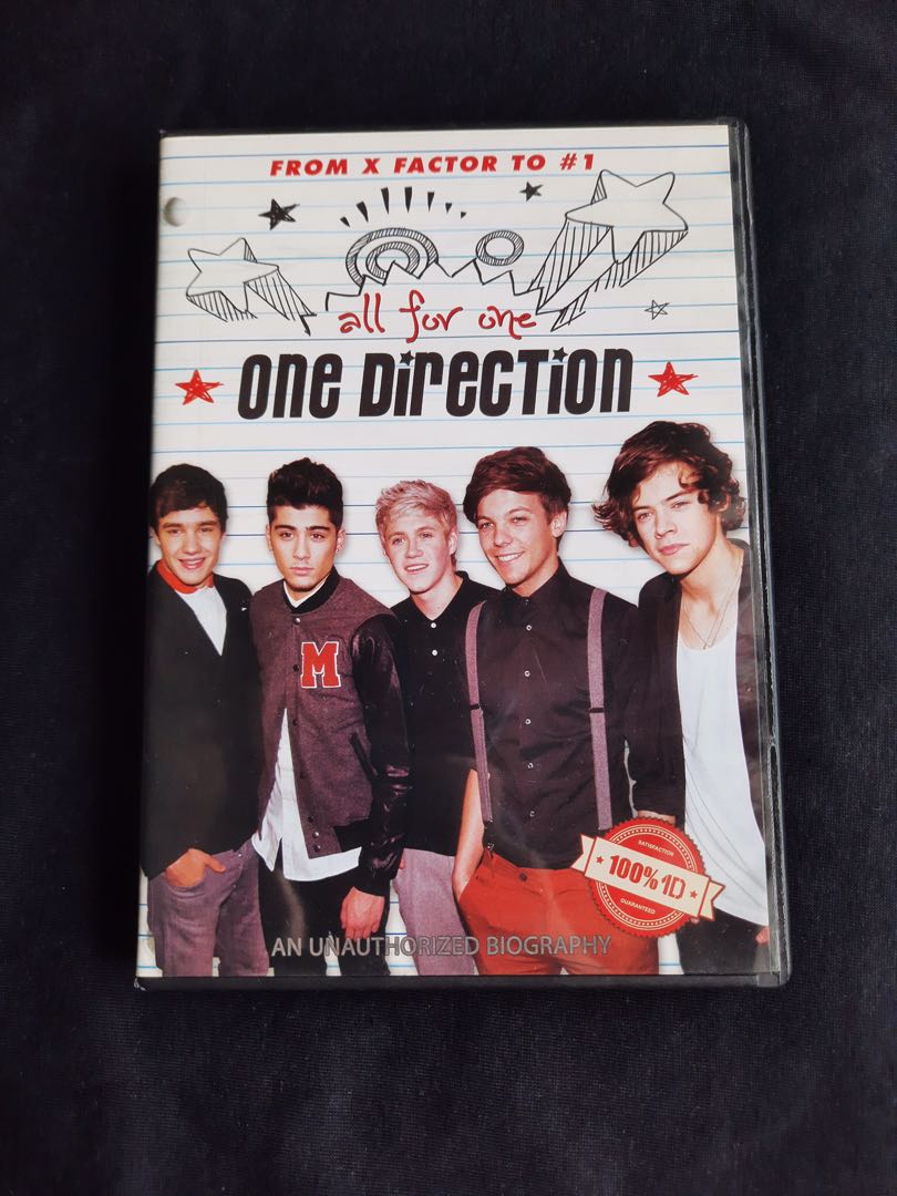 One Direction All For One From XFactor to #1 DVD, Hobbies & Toys, Music ...
