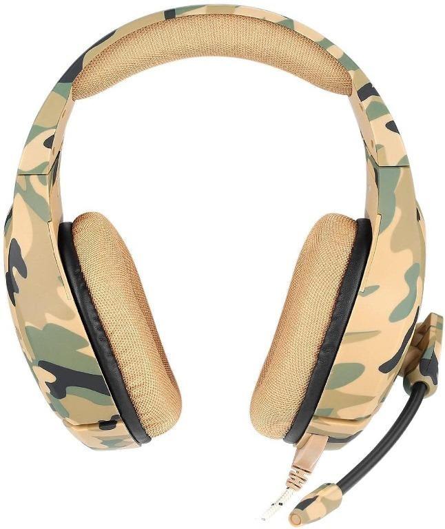 ONIKUMA K1B-PRO CAMO Gaming Headset | 7.1 Surround Sound | Noise ...