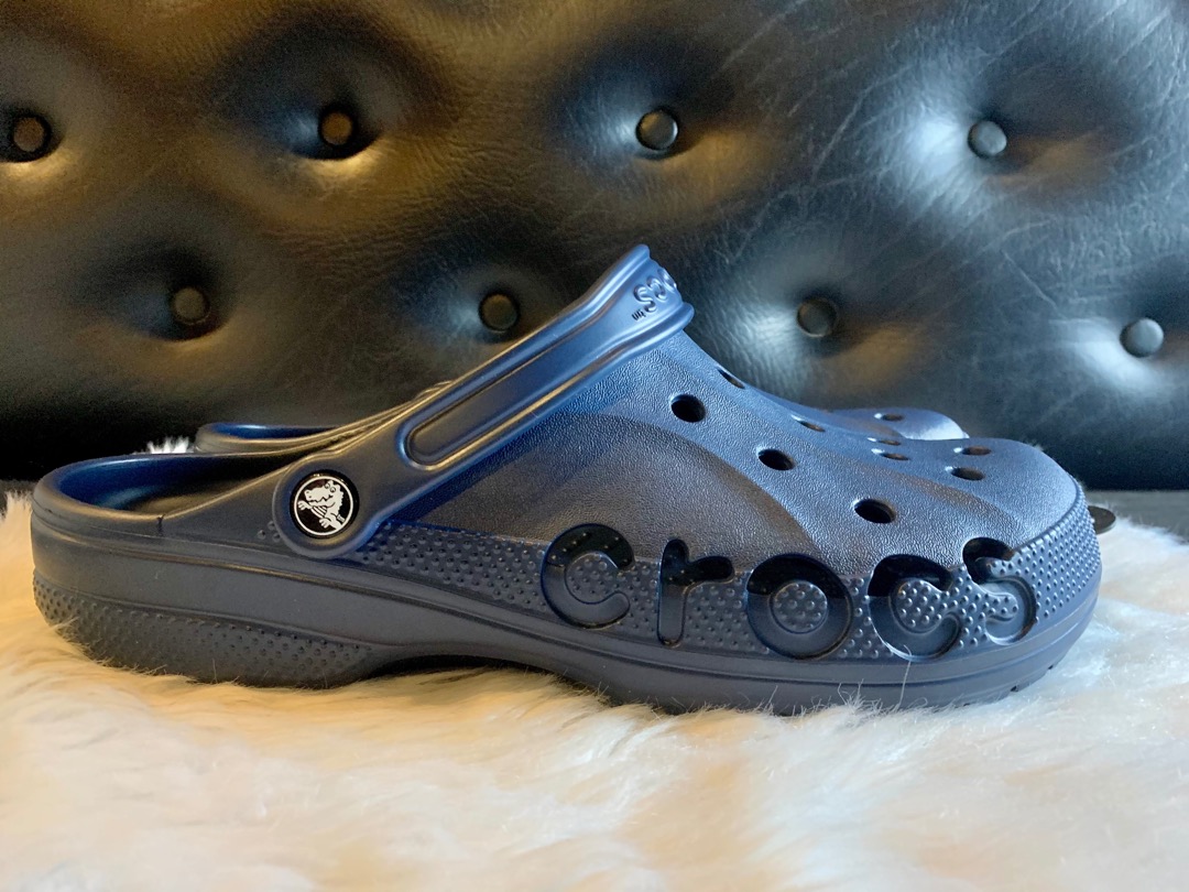 Original Crocs Baya Clog Navy Men 10, Women 12, Luxury, Sneakers ...