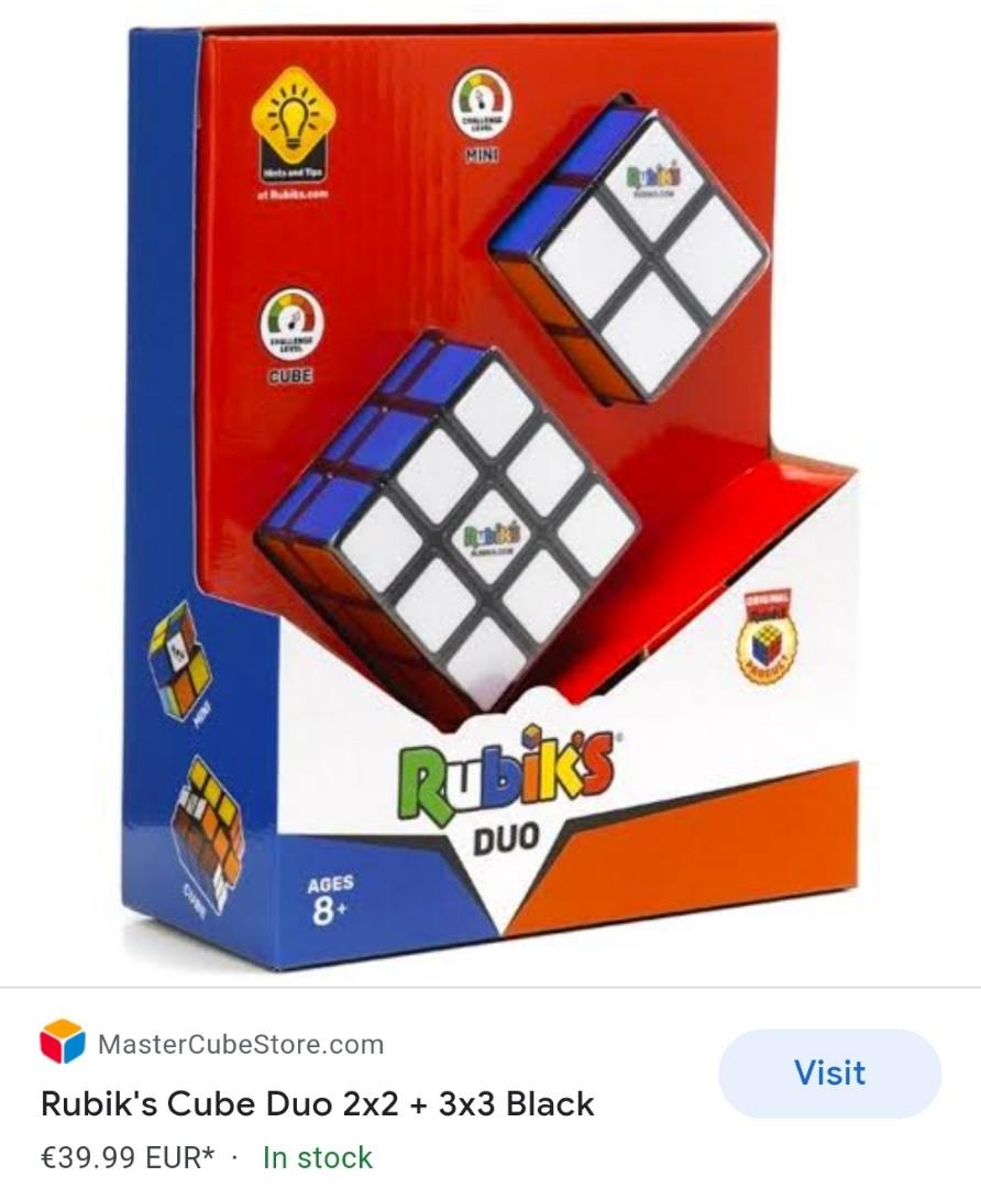 ORIGINAL / AUTHENTIC Rubik’s Duo Pack, 3x3 Cube & Mini 2x2, Hobbies ...