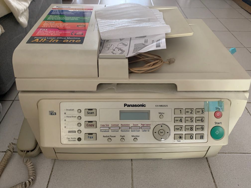 Panasonic - all in one , fax machine., Computers & Tech, Printers ...