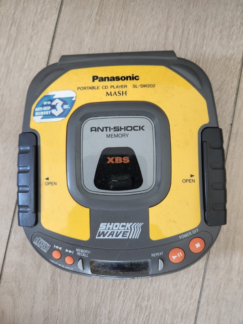Panasonic Portable CD Player SL-SW202, 音響器材, 音樂播放裝置 MP3及CD Player ...