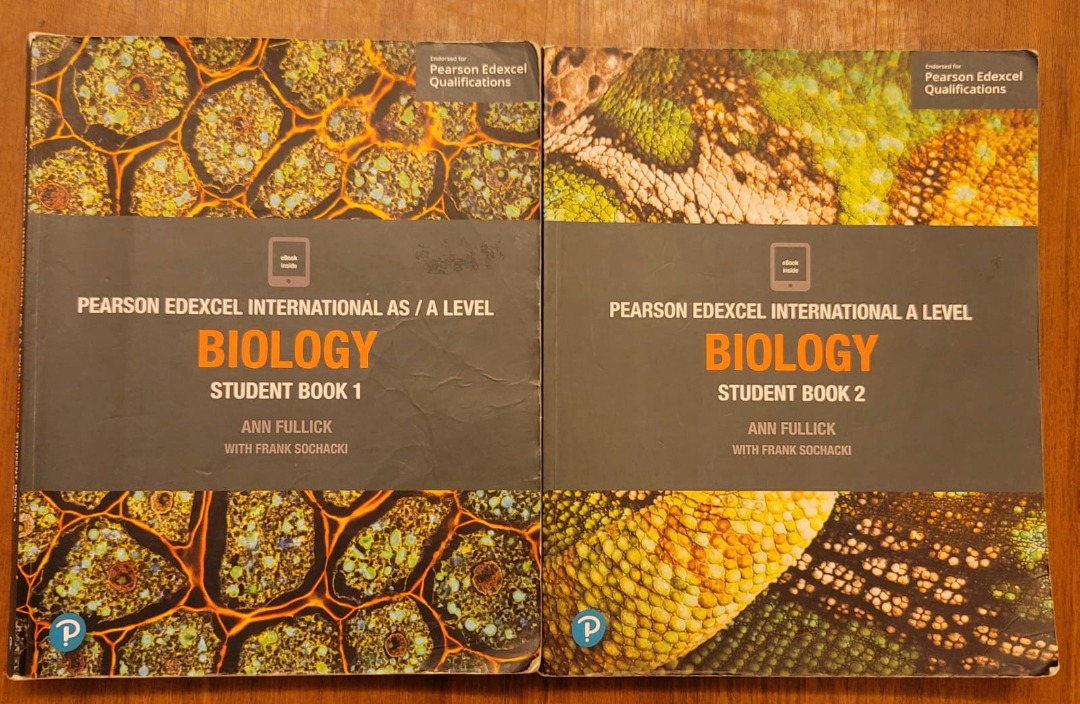 Pearson Edexcel International A Level Biology Student Book 1 & 2, 興趣及遊戲 ...