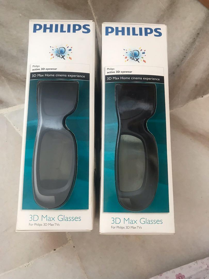 Philips 3D Max Glasses, Men's Fashion, Watches & Accessories, Sunglasses & Eyewear on Carousell