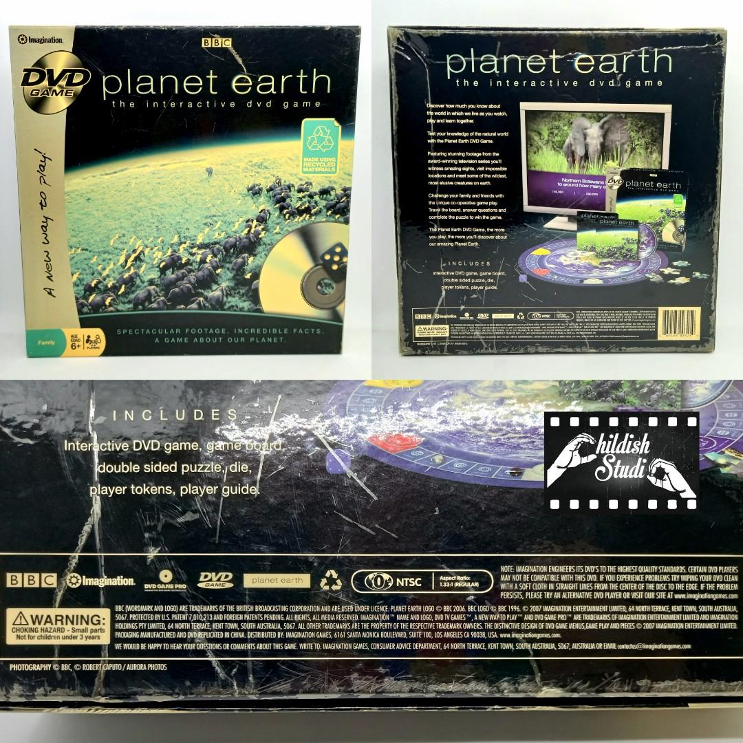 PLANET EARTH (A Game About Our Earth) Interactive Game, Hobbies & Toys ...