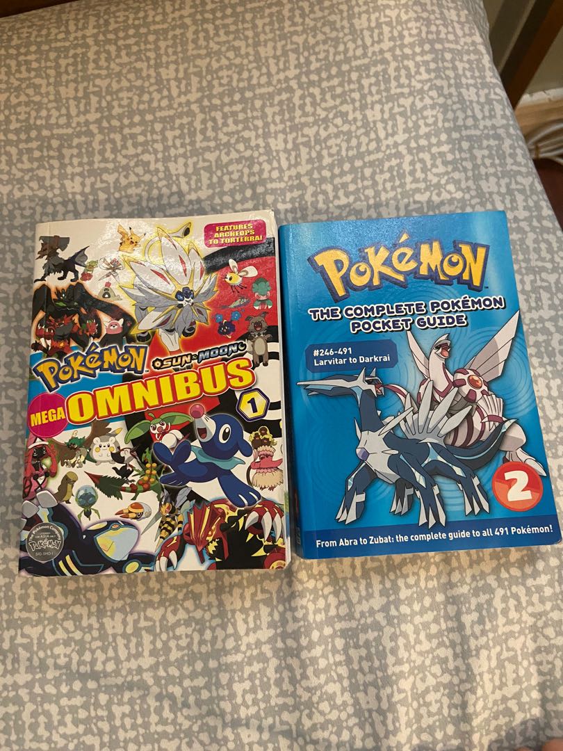 Pokemon Mega Omnibus + Complete Pocket Guide Bundle, Hobbies & Toys ...