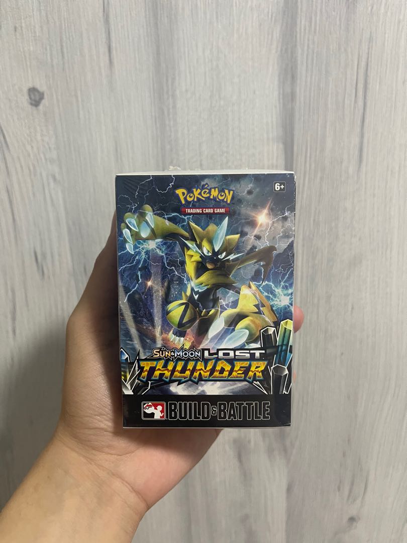 Pokémon tcg: Lost thunder pre-release box, Hobbies & Toys, Toys & Games ...