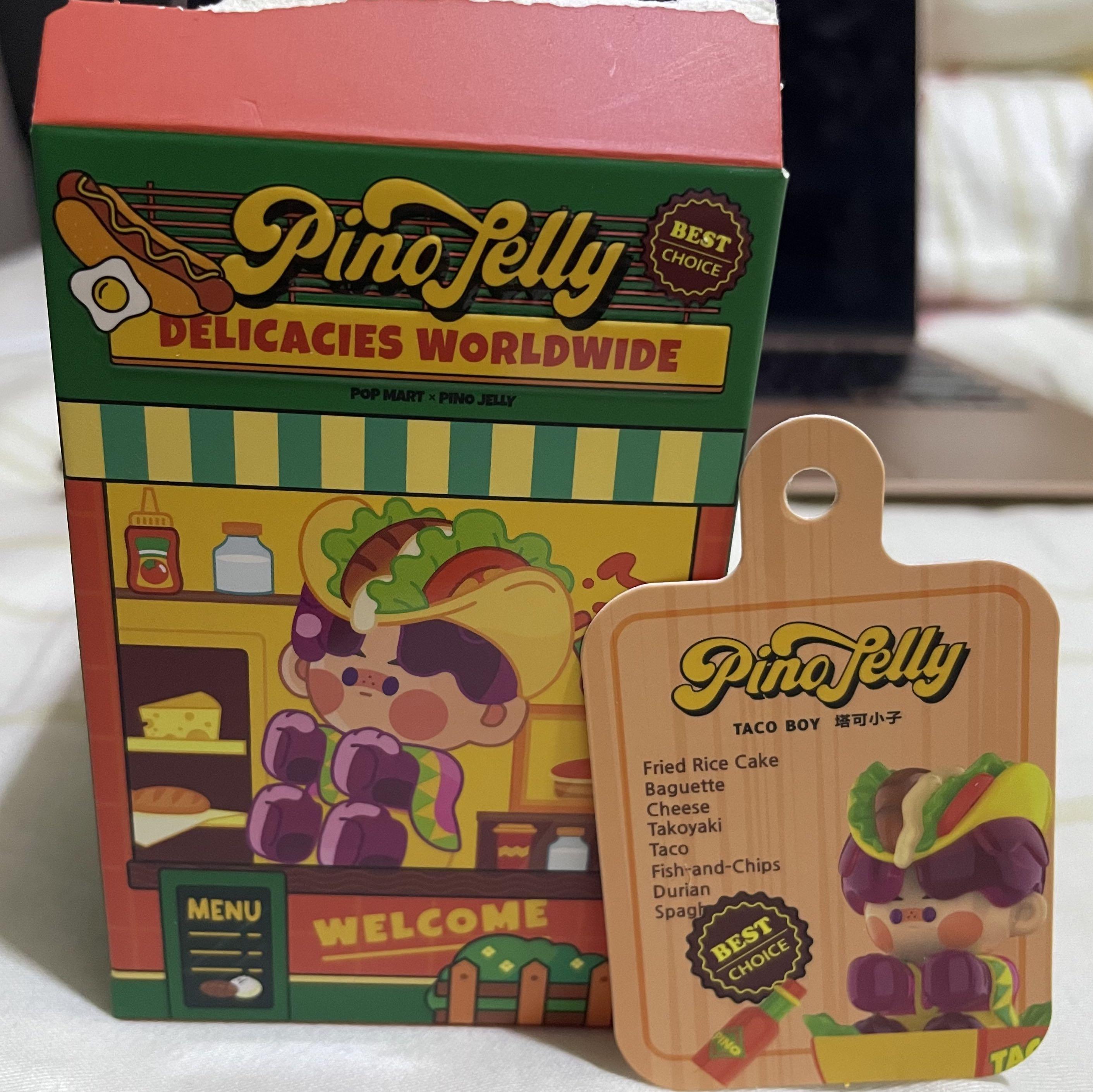 Popmart Pino Jelly - Taco Boy, Hobbies & Toys, Toys & Games on Carousell