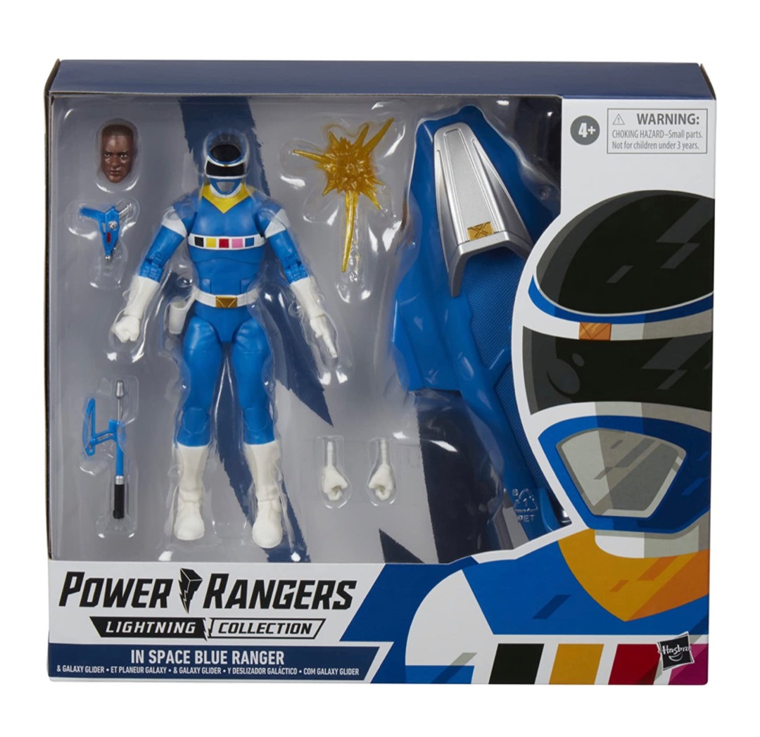 Power Rangers Lightning Collection Blue Ranger In Space, 興趣及遊戲, 玩具 & 遊戲 ...