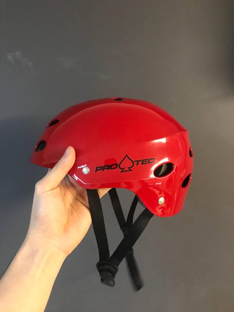Pro-Tec Ace Skate Helmet (Gloss Red) Imported from Australia, Sports ...