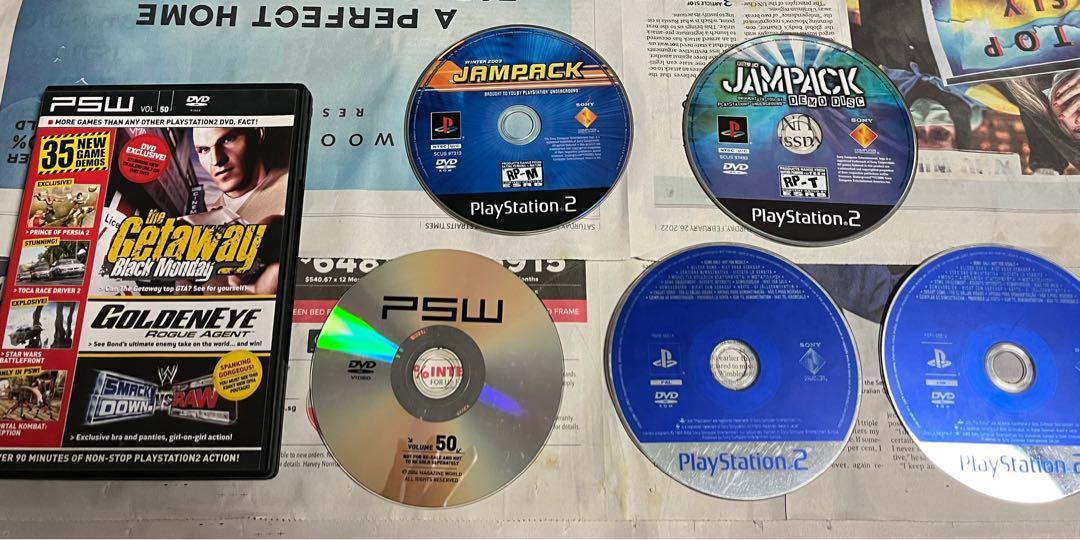 PS1 and PS2 PlayStation demo discs, Video Gaming, Video Games ...