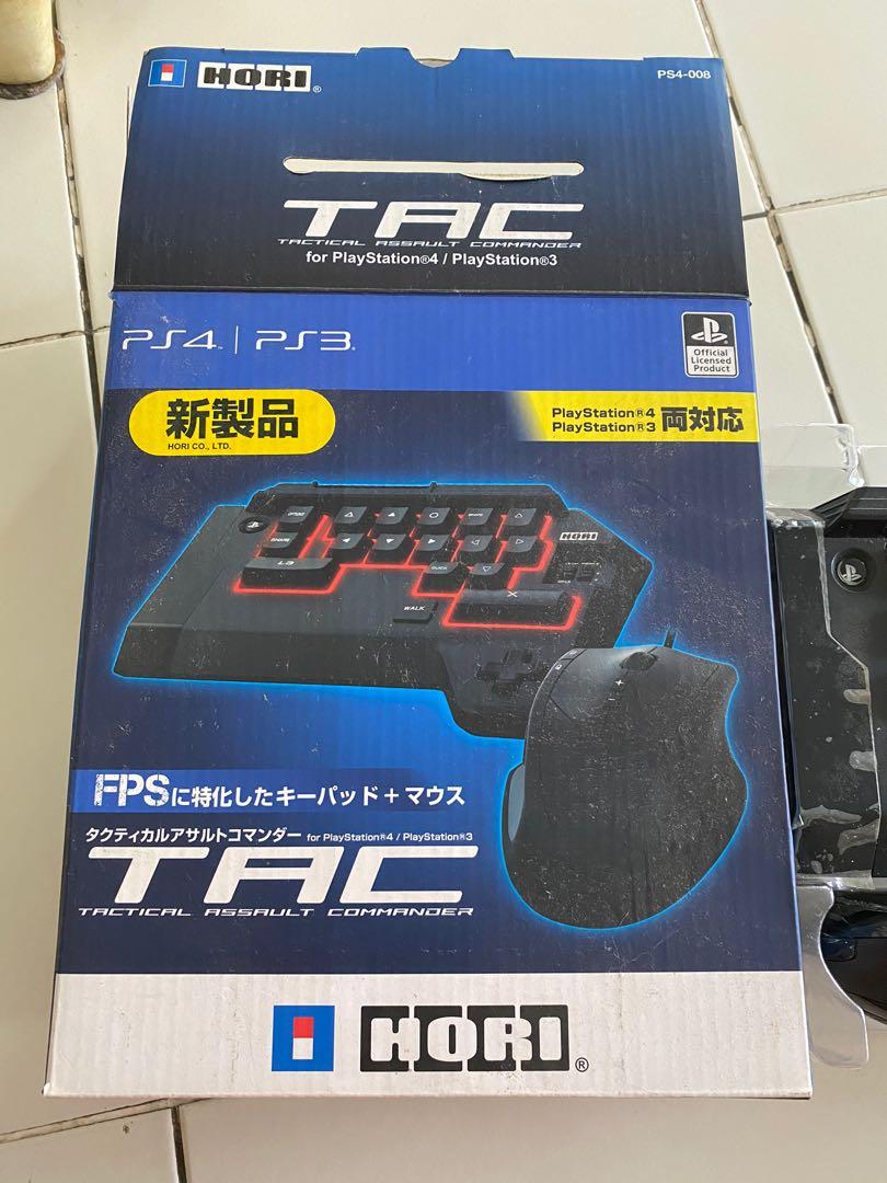 PS4 Hori TAC keyboard, Video Gaming, Gaming Accessories, Controllers on ...