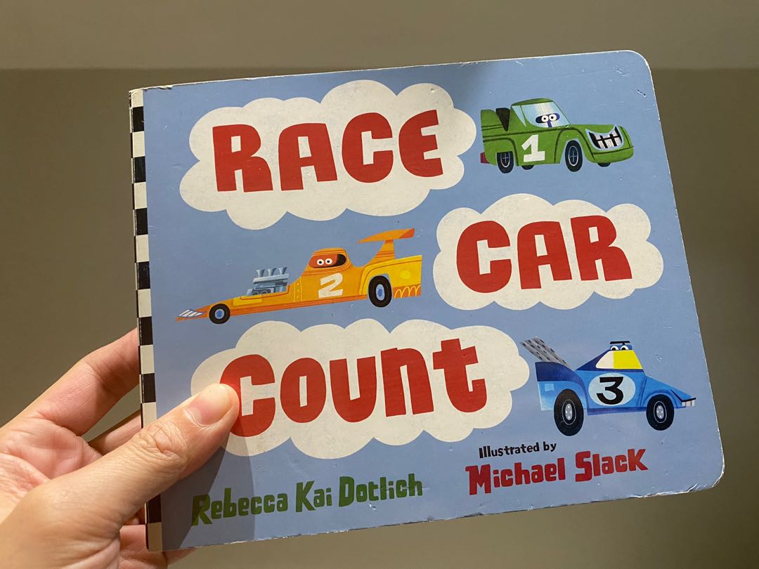 Race Car Counting Book, Hobbies & Toys, Books & Magazines, Children's ...