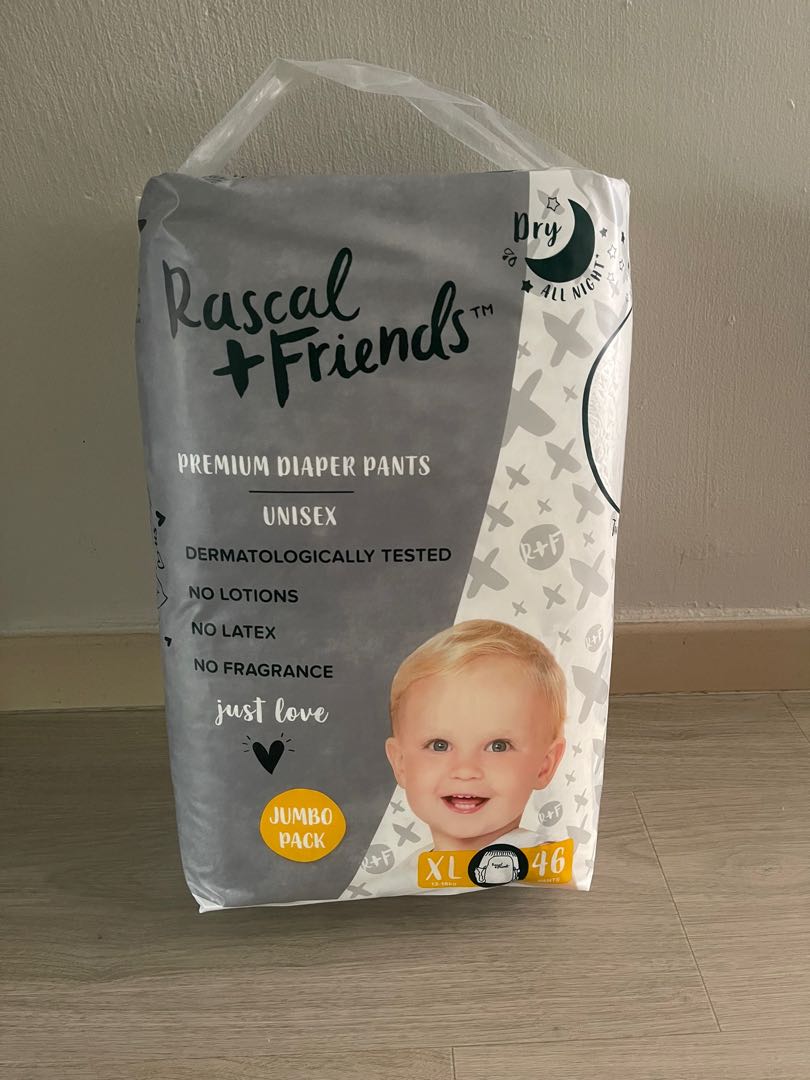 Rascal and Friends XL pants diapers, Babies & Kids, Bathing & Changing ...