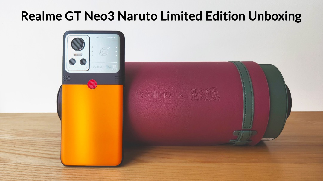 [Pre-order only] Realme GT NEO 3 Naruto Edition (12GB+256GB), Mobile ...