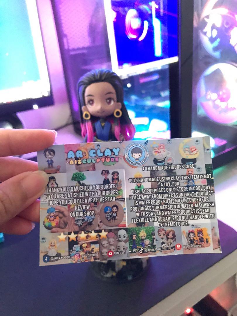 REYNA VALORANT CLAY FIGURE, Hobbies & Toys, Toys & Games on Carousell