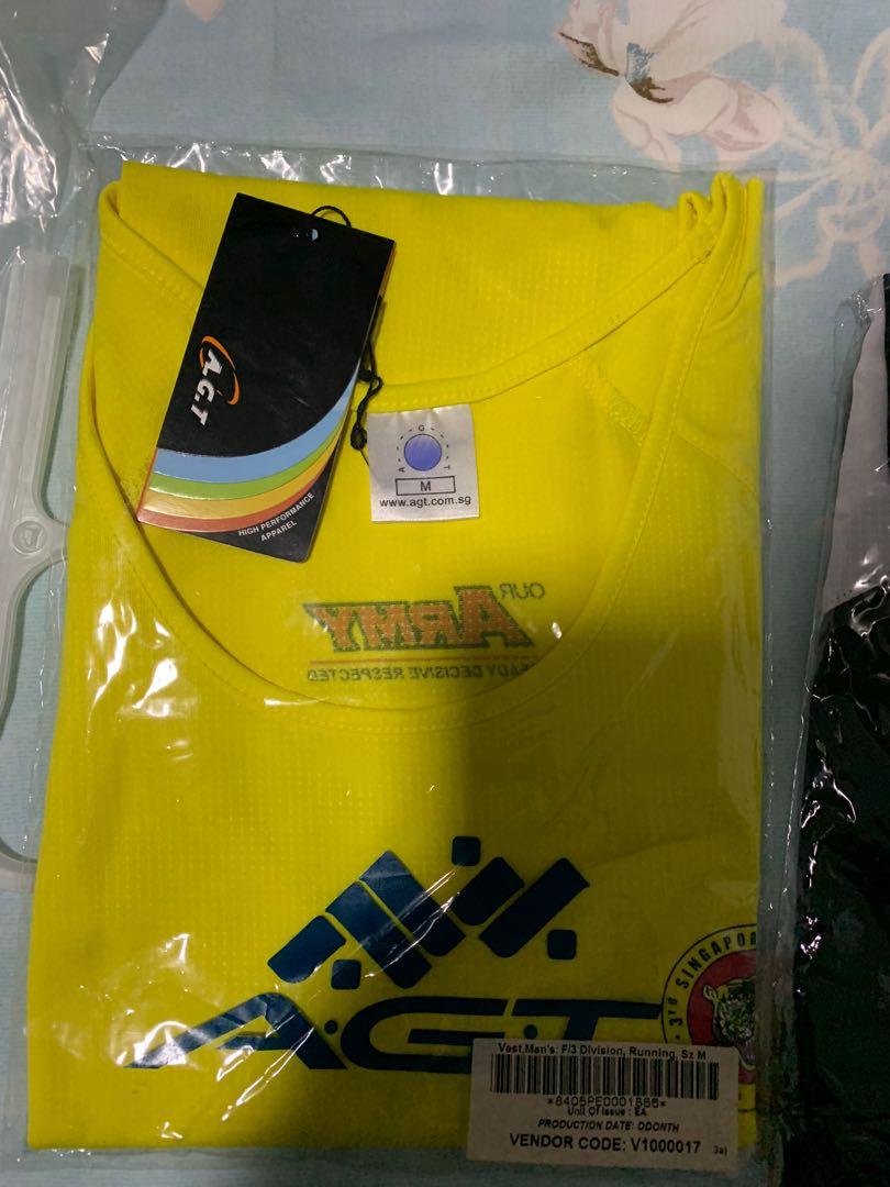 SAF Armour and 3DIV Singlet, Men's Fashion, Activewear on Carousell