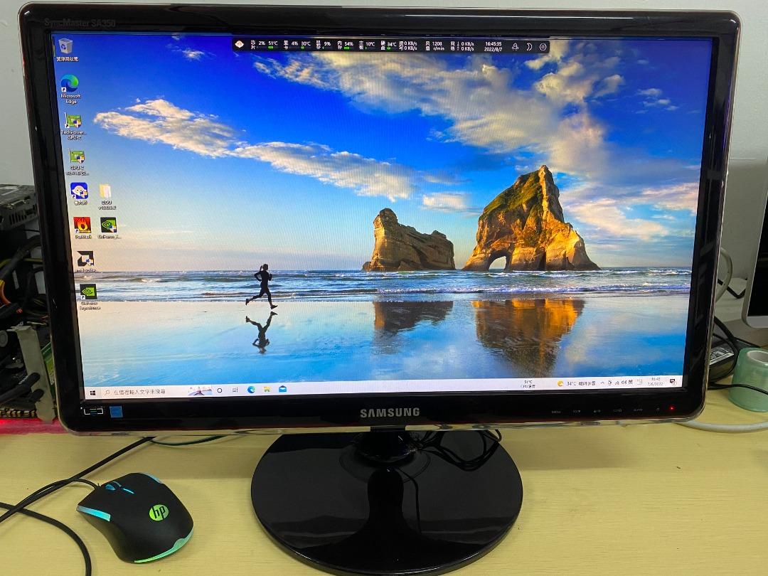SAMSUNG 24吋 顯示器 LED 熒幕 HD/ 高清 1080 2ms / 24‘’ S23A350H mon monitor 現貨兩個 ...
