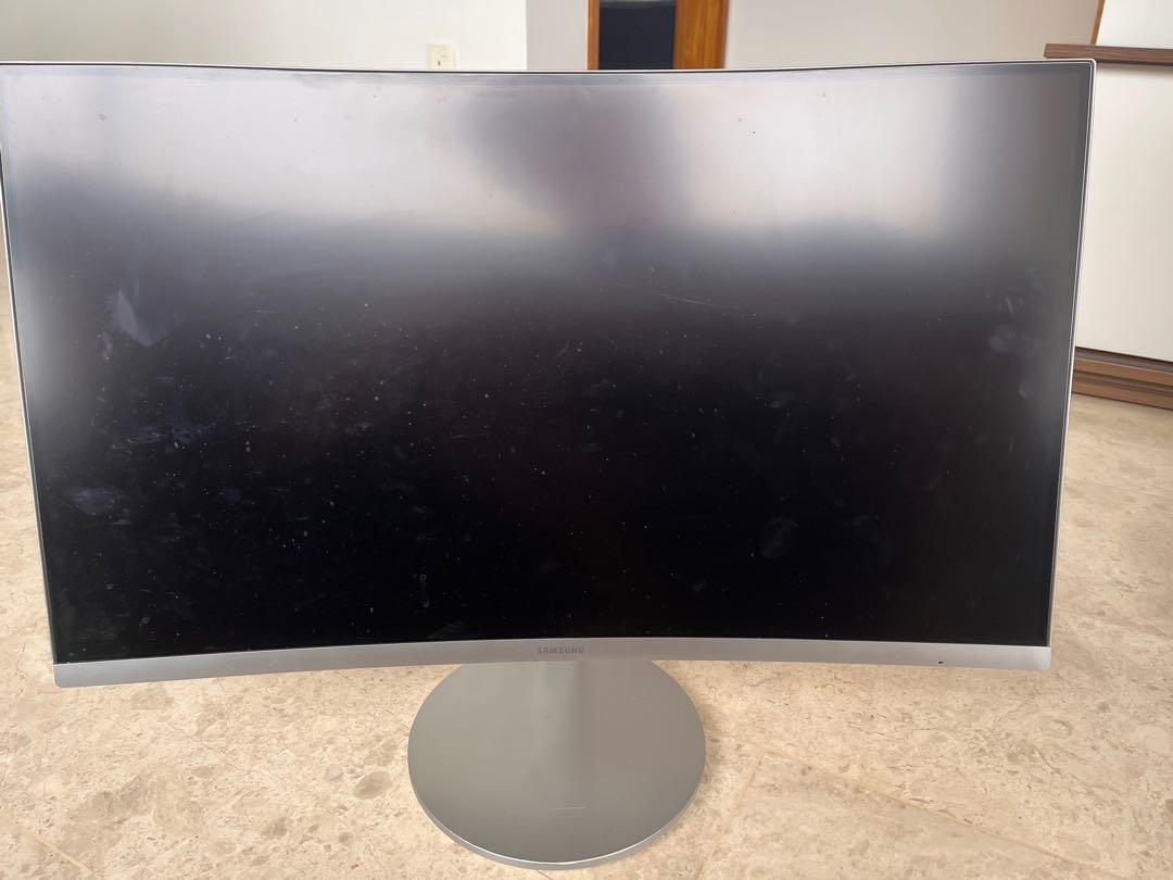 Samsung 27 inch Curved LED - C27F591FD 1080p, TV & Home Appliances, TV ...