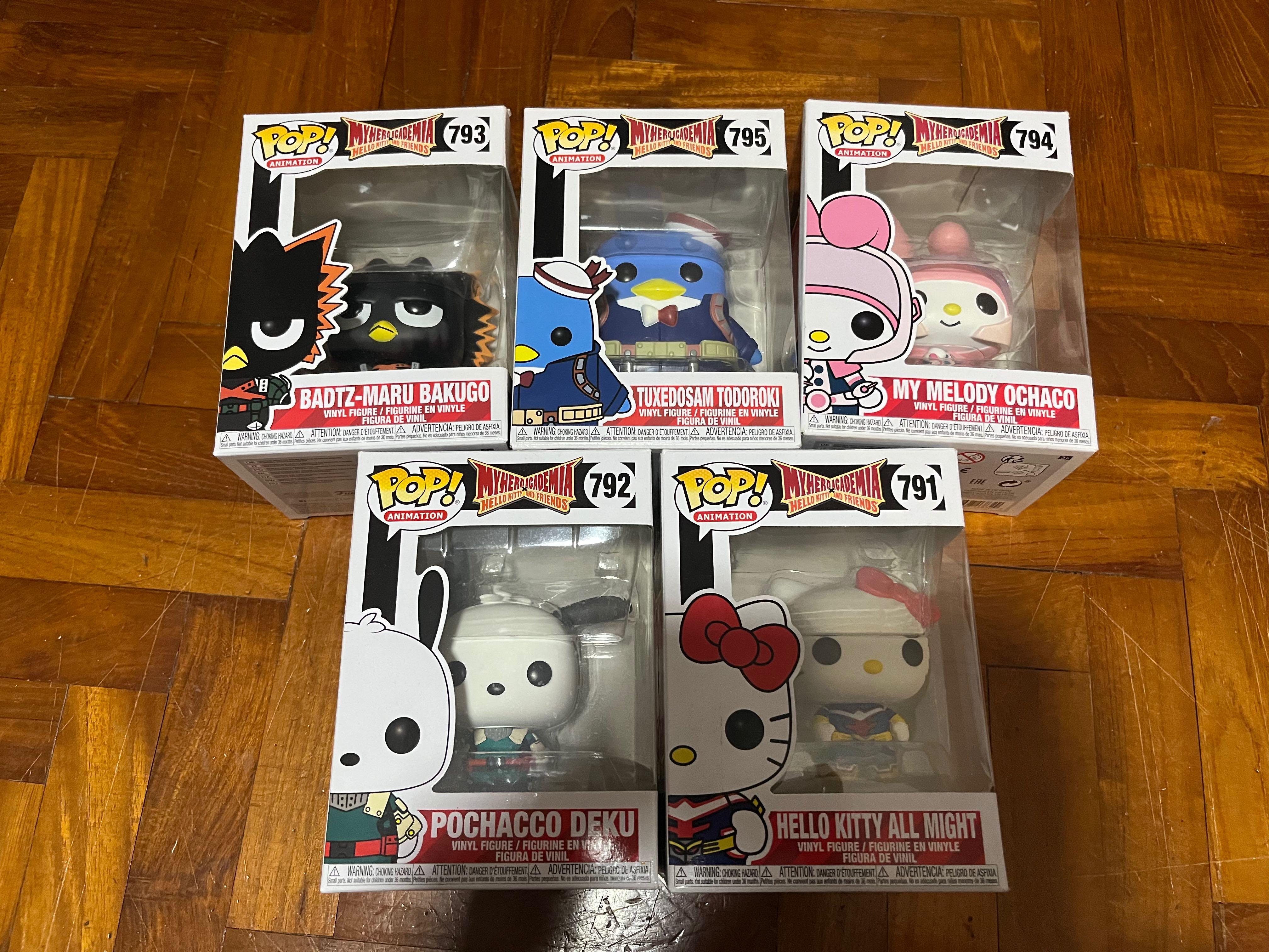 Sanrio x MHA funko pop figures, Hobbies & Toys, Memorabilia ...