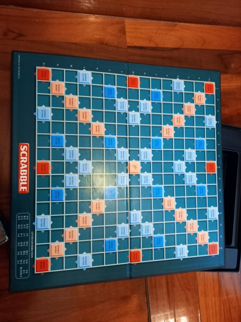 SCRABBLE ORIGINAL EVERY WORD COUNTS MATTEL 無說明書, 興趣及遊戲, 玩具 & 遊戲類 - Carousell