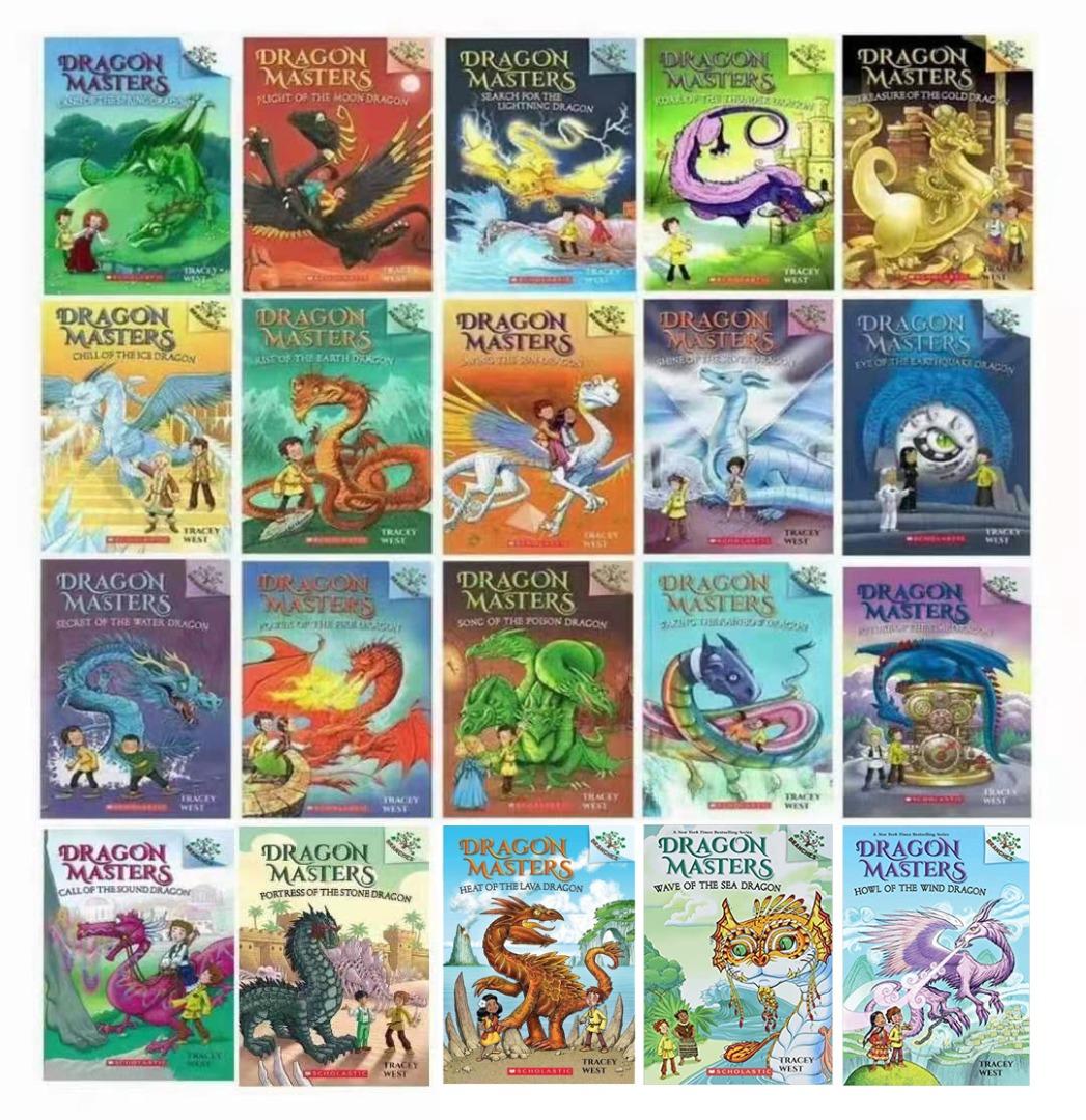 [SG Stock] Dragon Masters Train Your Dragon Series Section Book Set Of 21 books, Hobbies & Toys ...