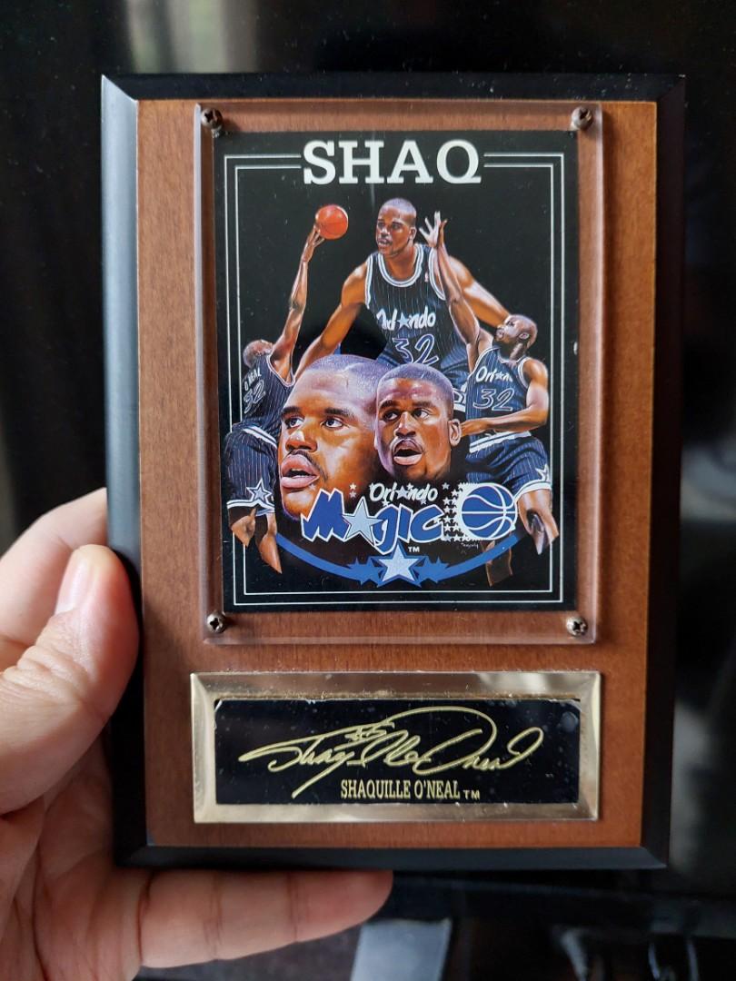 Shaq NBA Superstars Collectors Plaque, Hobbies & Toys, Memorabilia ...