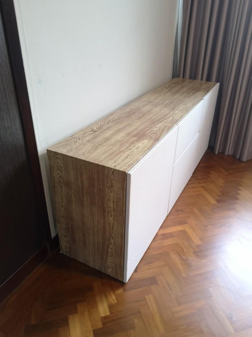 Ikea Besta Sideboard with drawers and shelves, Furniture & Home Living ...