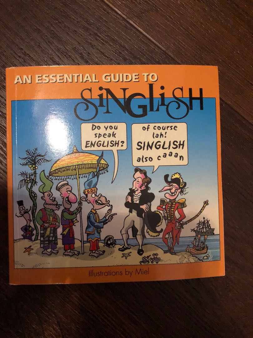 Singlish book - funny comic, Hobbies & Toys, Books & Magazines, Fiction ...