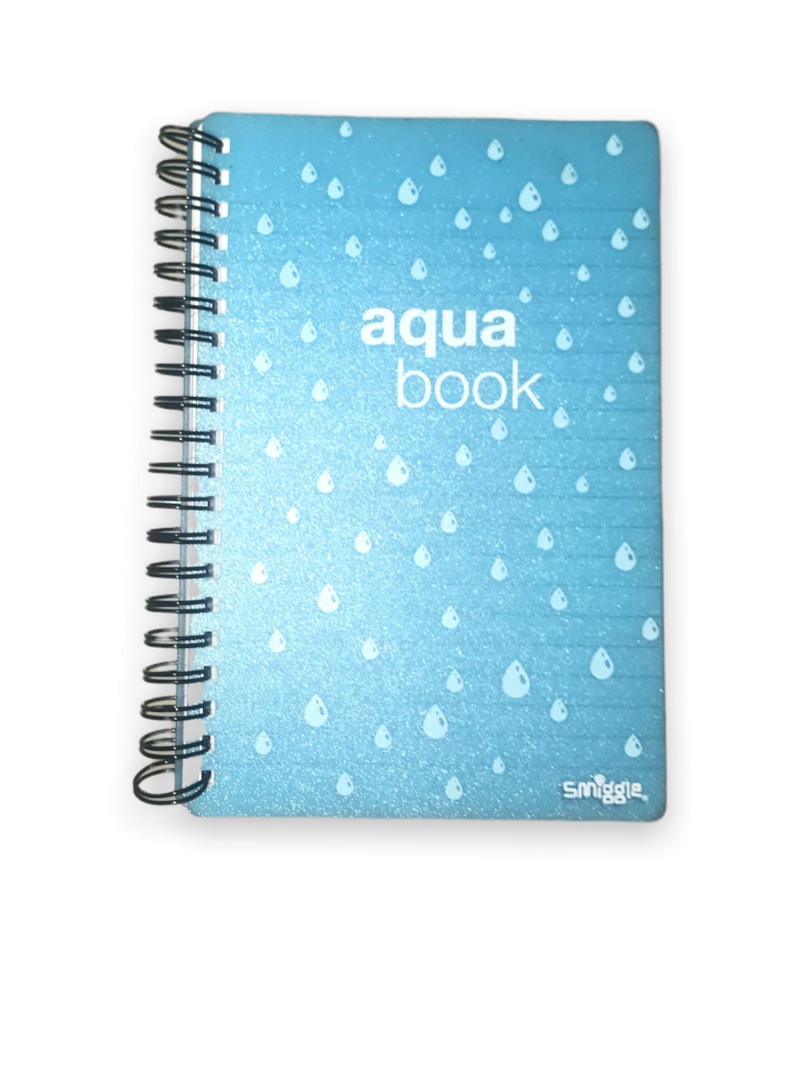 Smiggle Notebook (Aquabook), Buku & Alat Tulis, Alat Tulis di Carousell