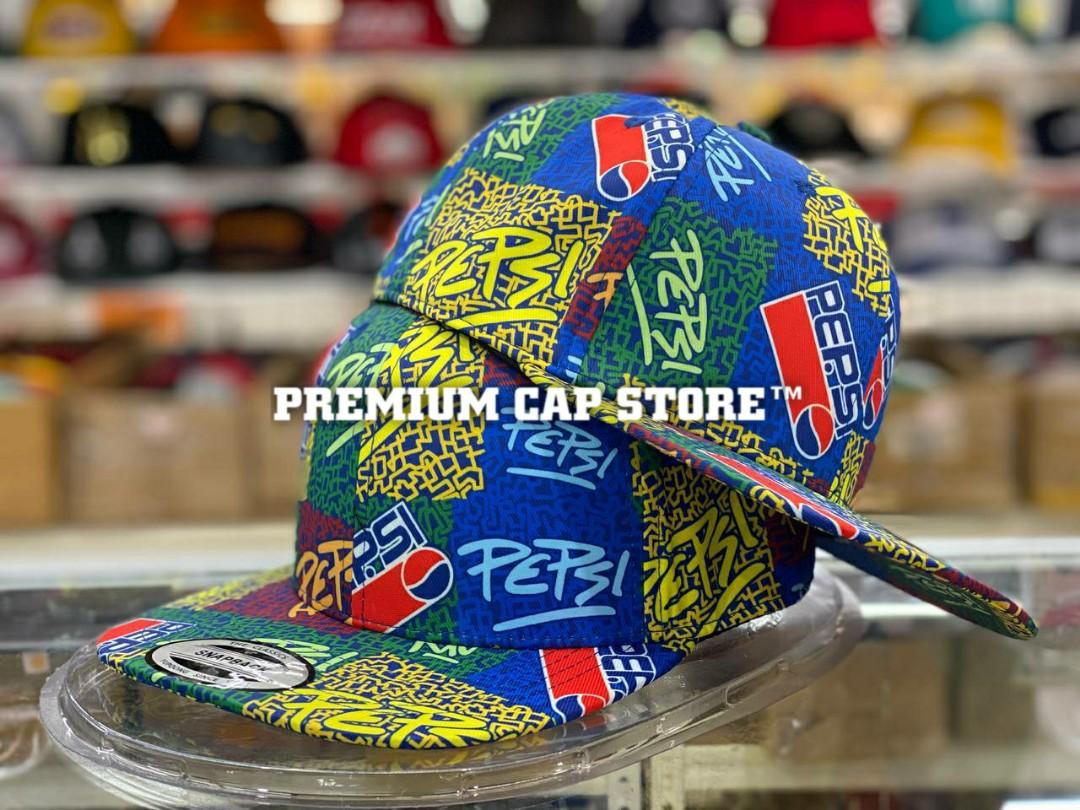 SNAPBACK CAP PEPSI FULL PRINT LIMITED EDITION, Men's Fashion, Watches ...