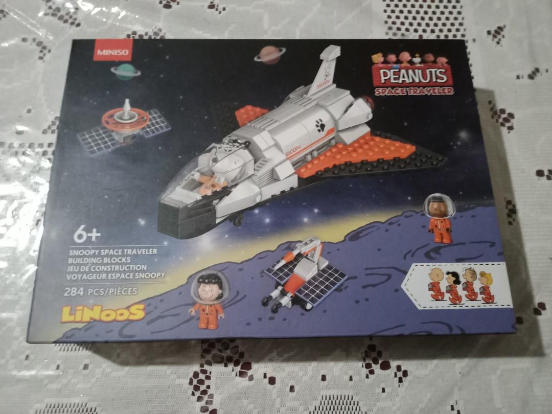 Snoopy Peanuts Miniso Space Shuttle Set, Hobbies & Toys, Toys & Games ...