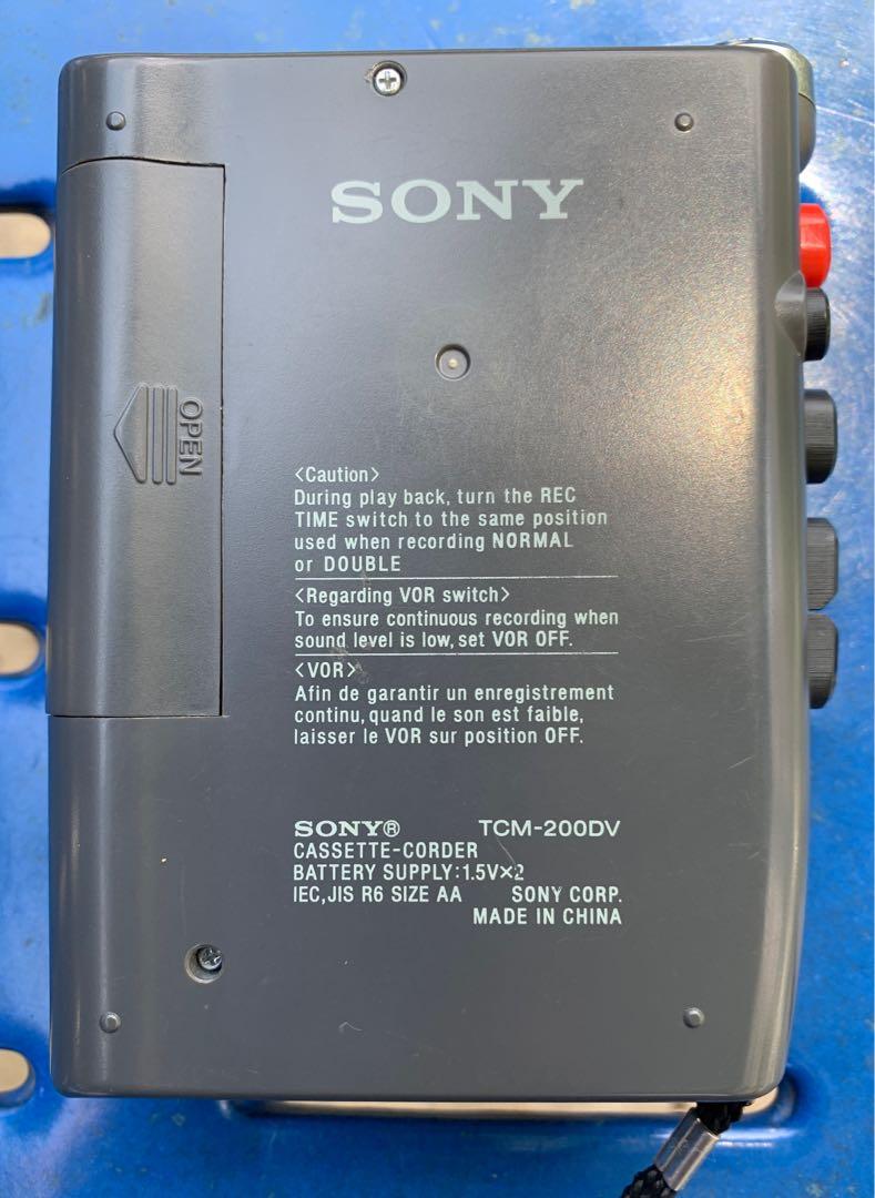 Sony cassette recorder TCM-200DV, Audio, Portable Music Players on ...