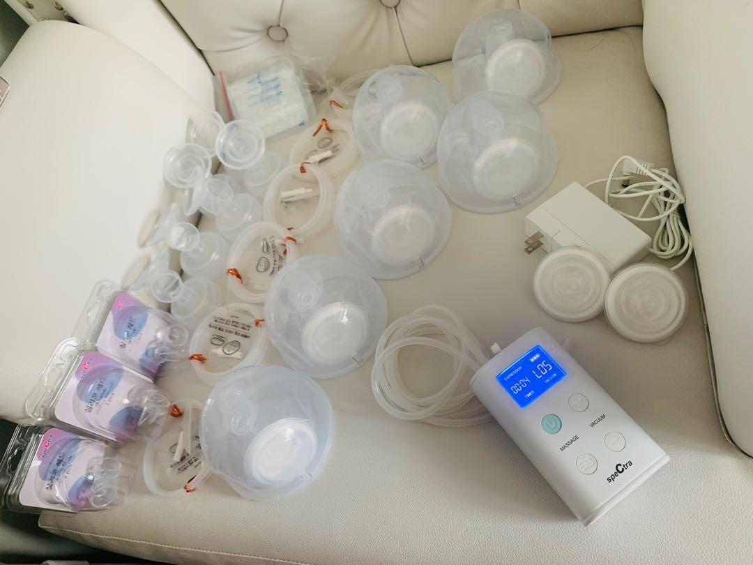 Spectra S9+ Plus with 3 Pairs Spectra Hands Free Cups with lots of ...