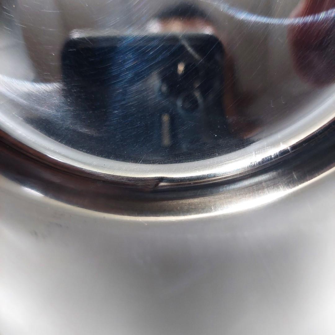 Stainless steel Indian pot without lid (Diameter:16.5cm), Furniture ...