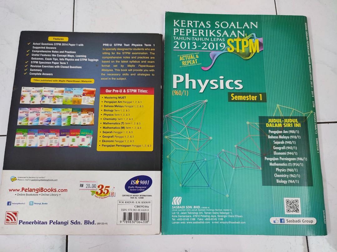 STPM PHYSICS SEM 1, Hobbies & Toys, Books & Magazines, Textbooks on ...